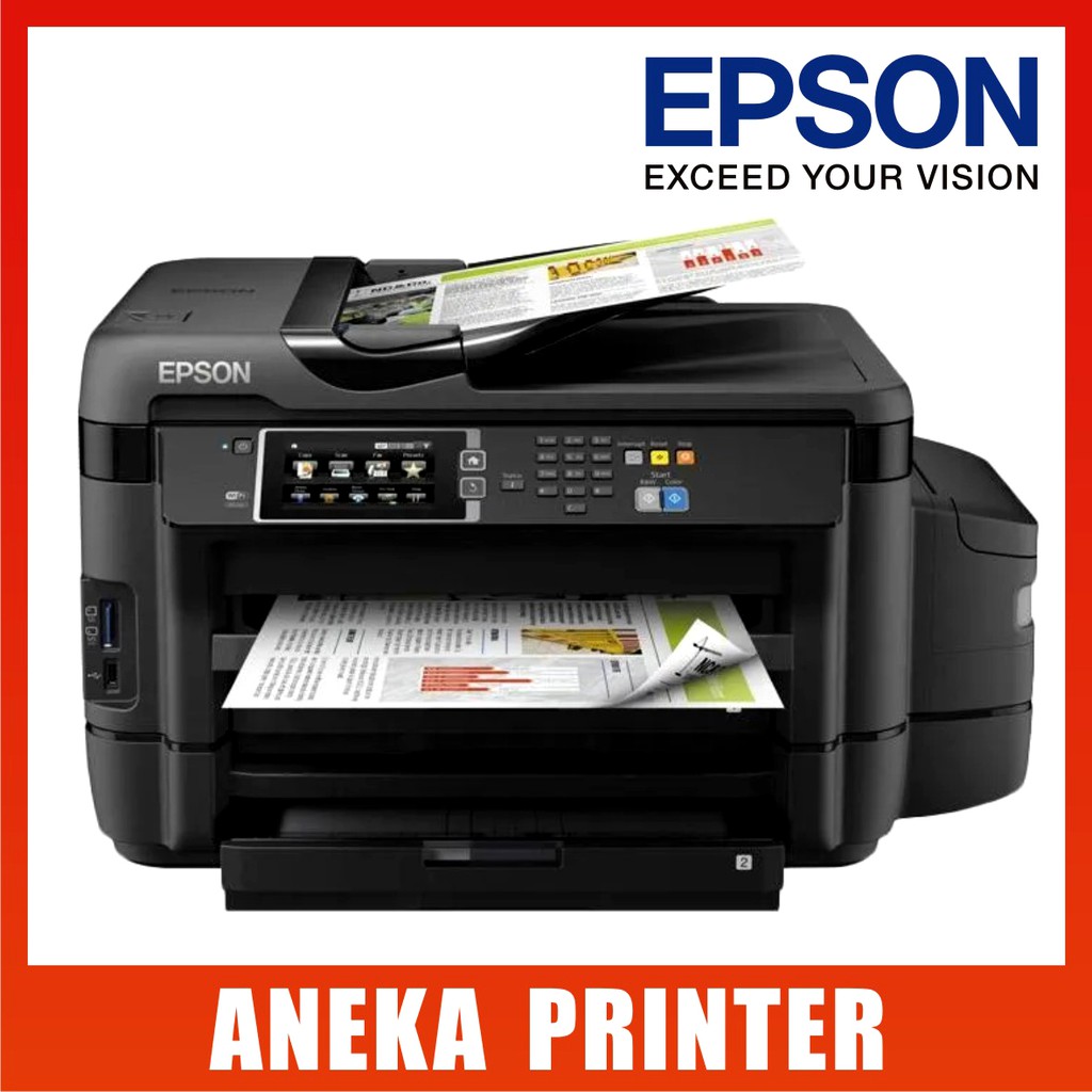 PRINTER EPSON L1455 (A3, PSC, Fax, Wifi, LAN, ADF) | Shopee Indonesia