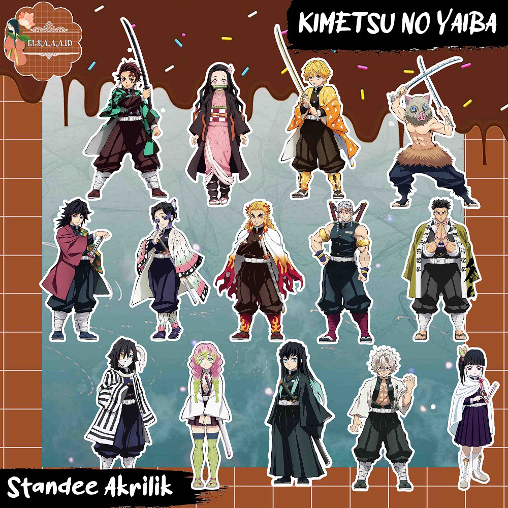 Jual Standee Demon Slayer / Standee Kimetsu no Yaiba / Standee custom ...