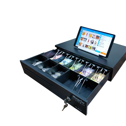 Jual CASH DRAWER / LACI KASIR / LACI UANG BLUEPRINT CD-BPL01 40X42X11 ...