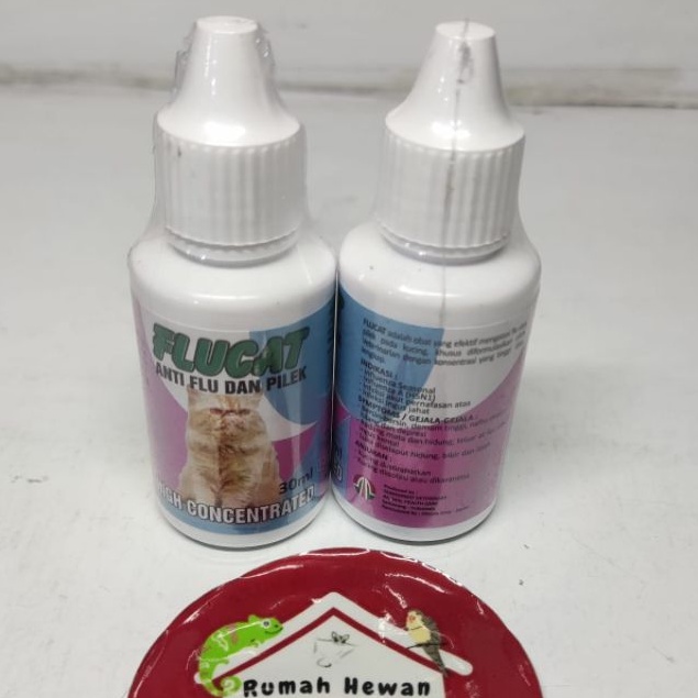 Jual Flucat Obat Flu dan Batuk Kucing 30ml | Shopee Indonesia