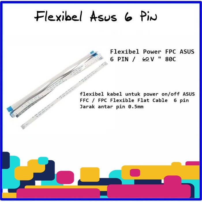 Jual Dijual Flexible FPC Kabel Switch Power laptop ASUS power switch ...
