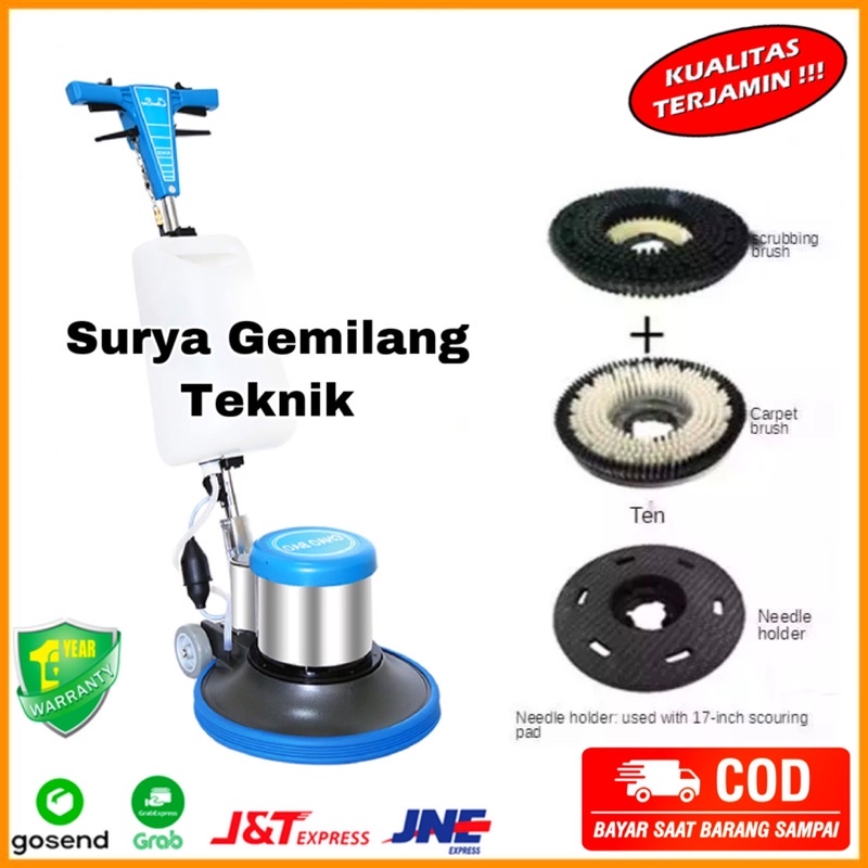 Jual Polisher 175 RPM 17 inch type BF522 (Mesin Polisher Lantai) | Shopee Indonesia