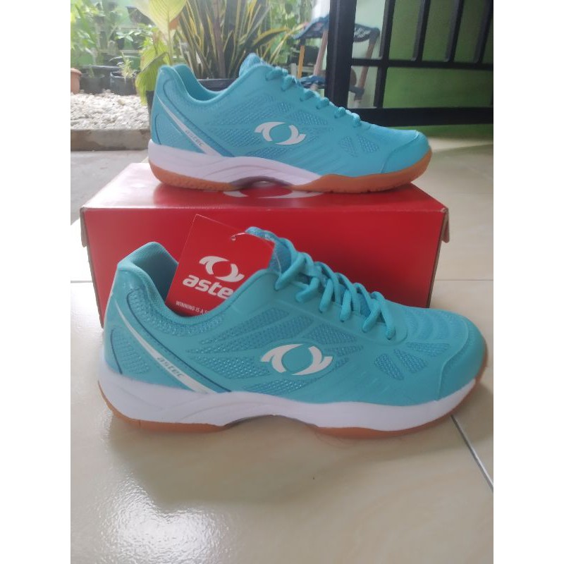 Jual Sepatu Astec Original Badminton Alfa Sky Blue Women Indonesia ...