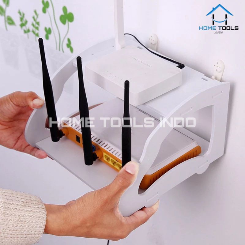 Jual RAK TEMPAT PENYIMPANAN WIFI MINIMALIS MULTIFUNGSI H534 Indonesia ...