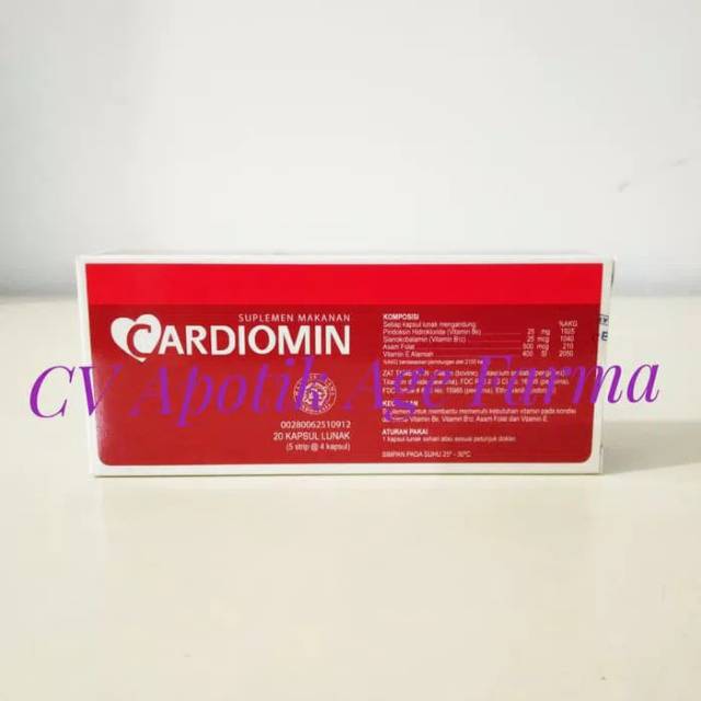 Jual Cardiomin Capsule isi 20 (Darya-Varia) | Shopee Indonesia