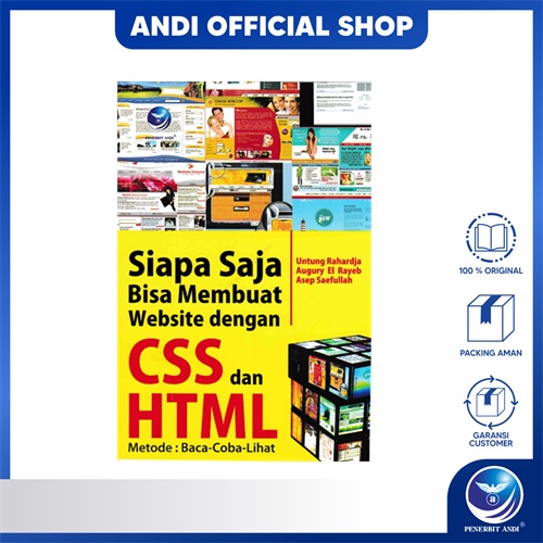 Jual Penerbit Andi - Siapa Saja Bisa Membuat Website Dengan CSS Dan ...