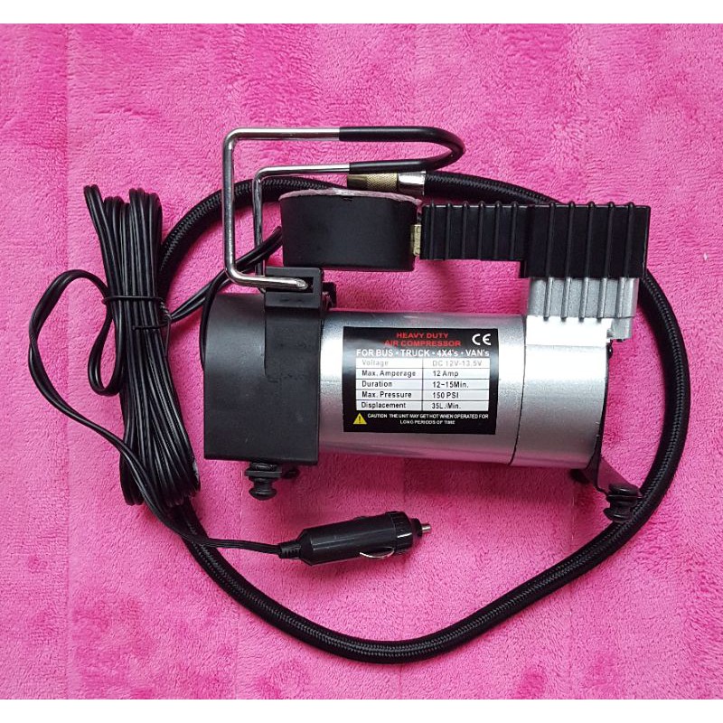 Jual Pompa ban listrik aki electric pump inflator kompresor ban motor ...