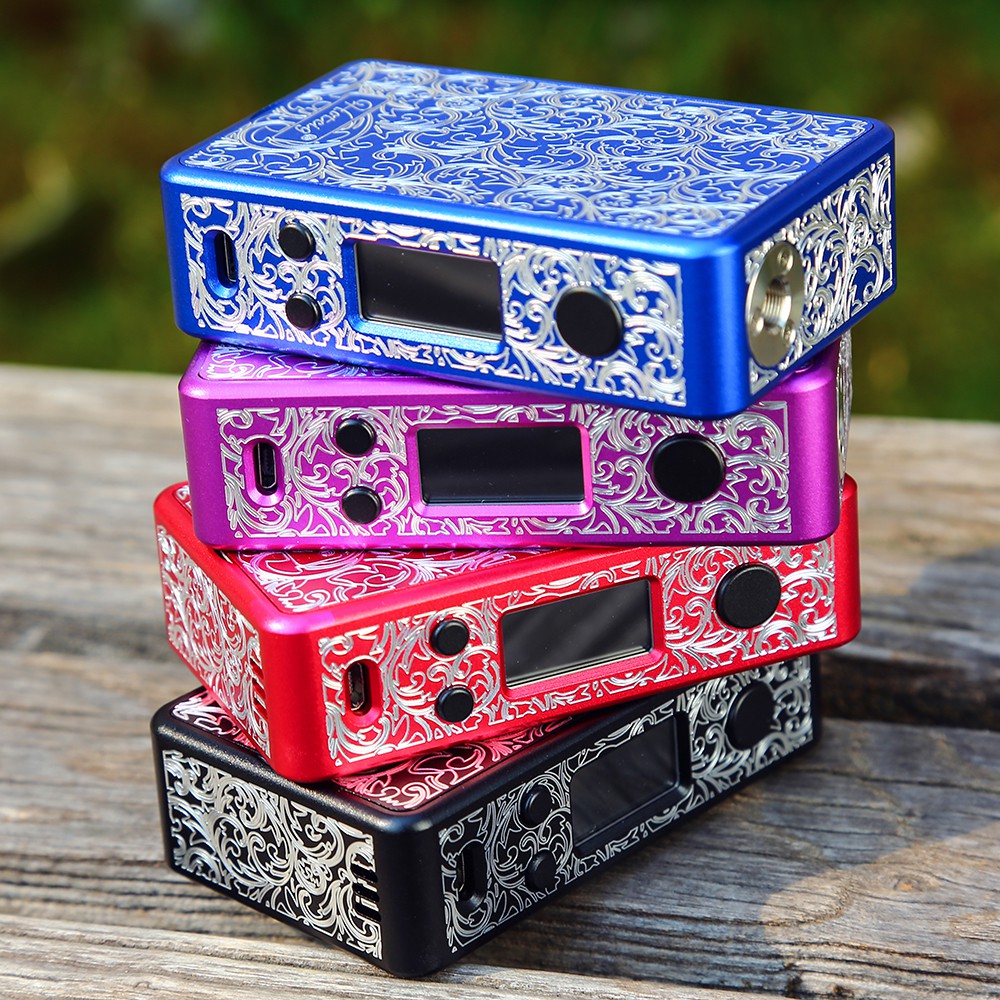 HOTCIG R150S 150W TC BOX MOD AUTHENTIC BY HOTCIG FOR VAPORIZER VAPE ...