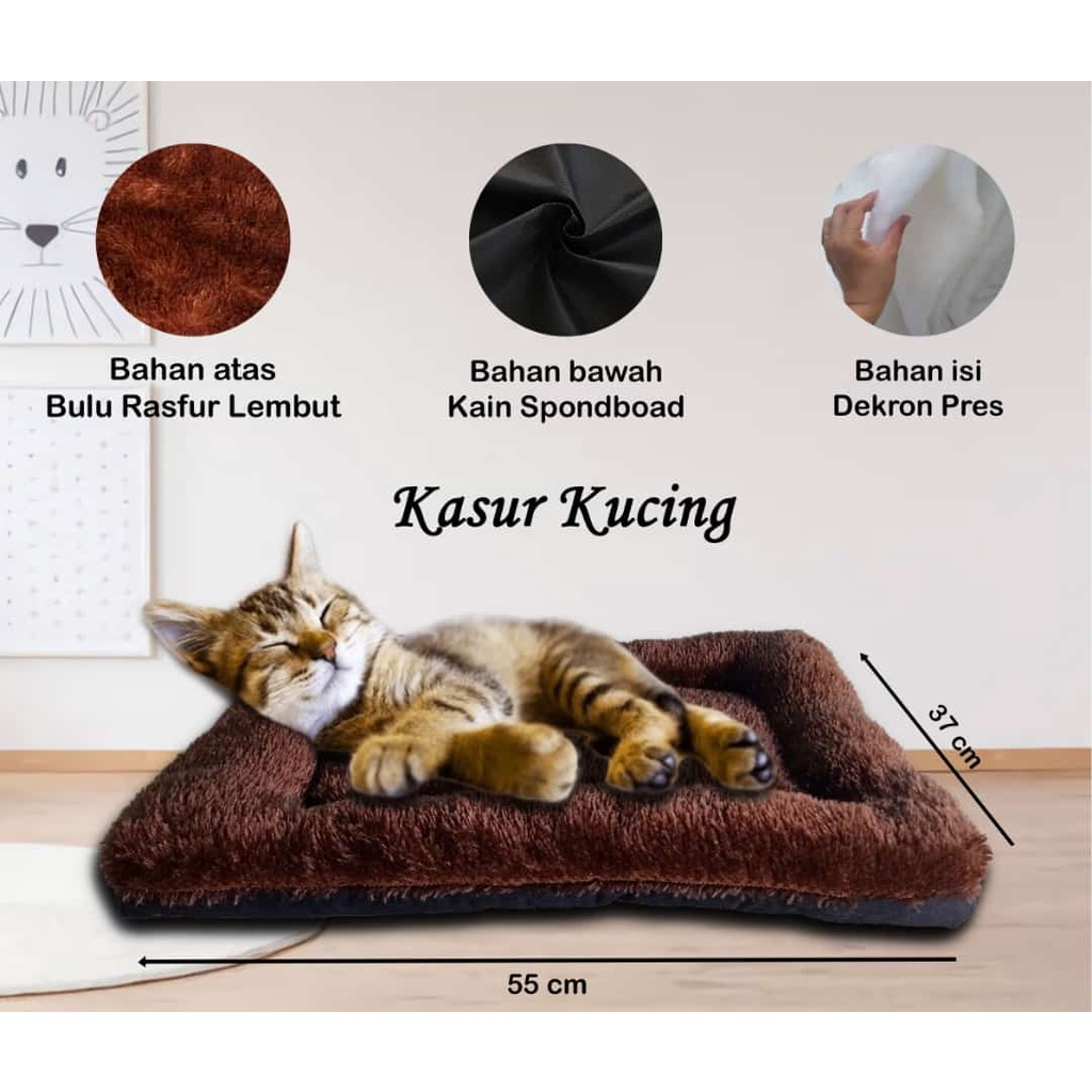 Jual ALAS TIDUR KUCING LEMBUT / TIDUR KUCING JUMBO / TEMPAT TIDUR KUCING JUMBO | Shopee Indonesia