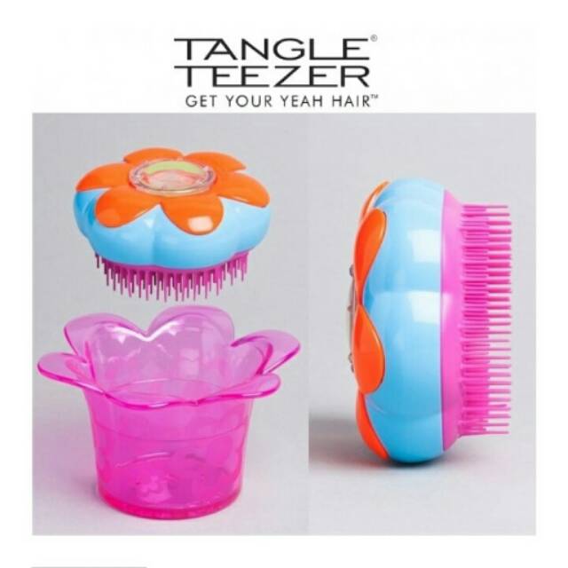 Jual TANGLE TEEZER Magic Flowerpot (Popping Purple) | Shopee Indonesia
