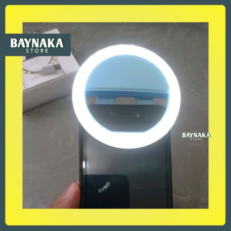 Jual Lampu Selfie Ring Light LED / Lampu Selfie Bulat / Flashlight HP ...