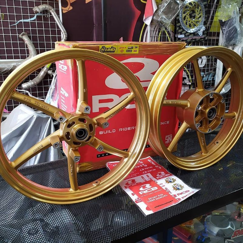 Jual velg rcb original bos ukuran motor ninja rr | Shopee Indonesia