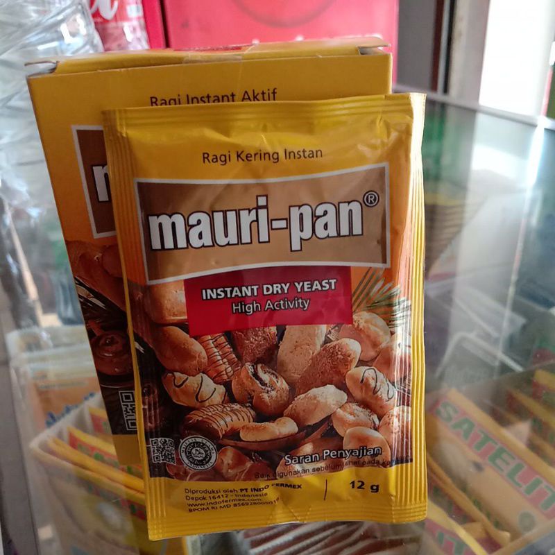 Jual ragi instant MEREK MAURI-PAN 12gr | Shopee Indonesia