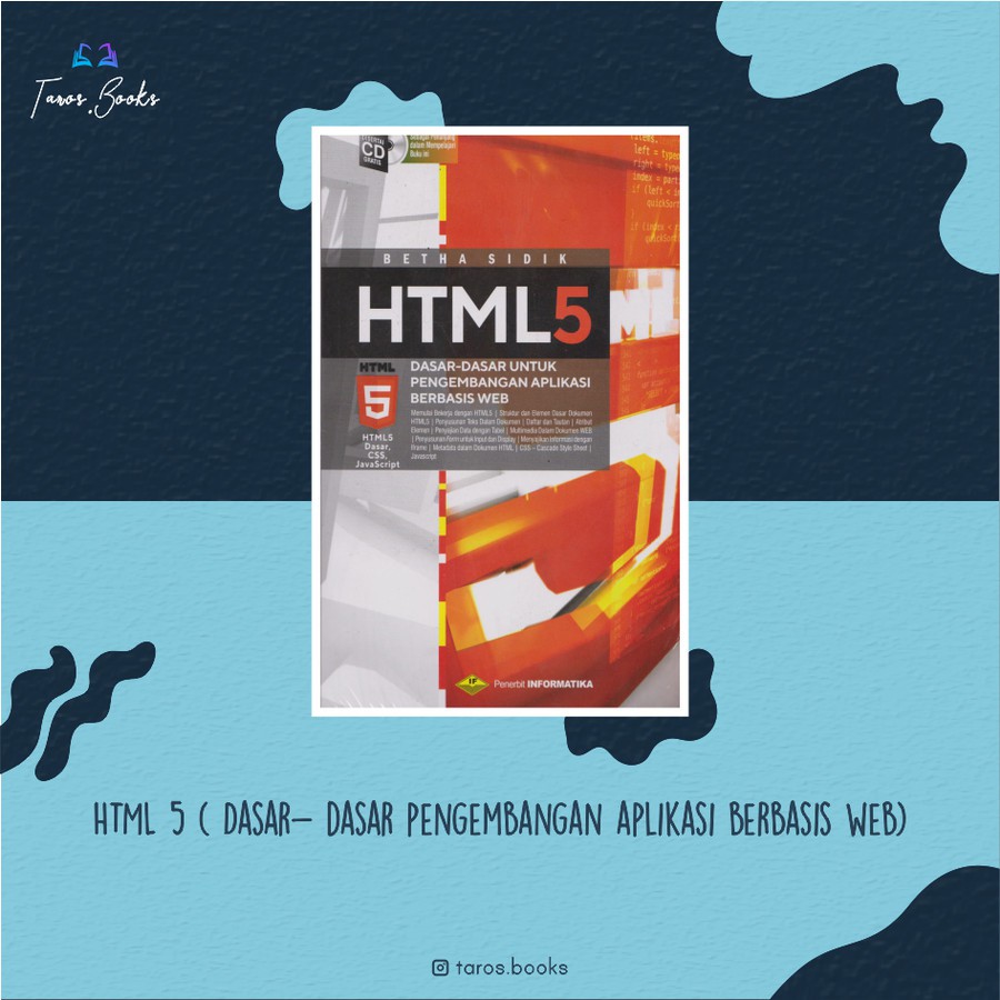 Jual BUKU HTML 5 ( Dasar- dasar pengembangan aplikasi berbasis web ...