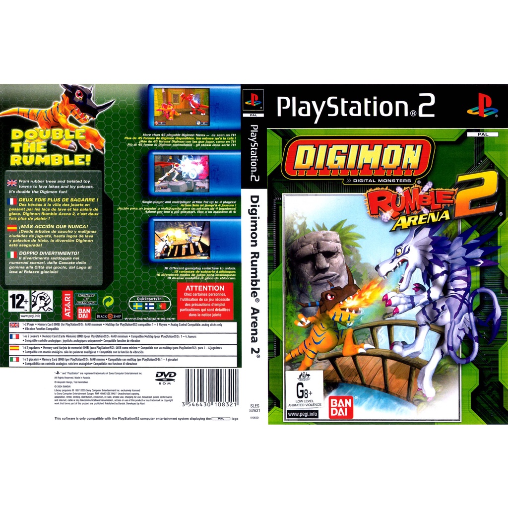 Jual Kaset game ps2 Digimon | Shopee Indonesia