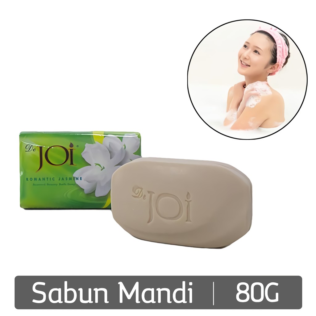 Jual DE JOI Sabun Mandi Batang Shower Bar Romantic Jasmine 80G Aroma ...