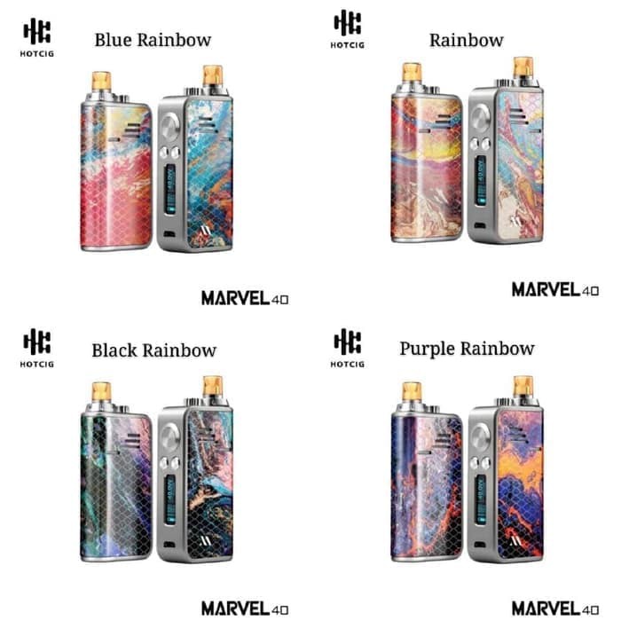 MARVEL POD KIT AIO 40W 1200MAH AUTHENTIC BY HOTCIG VAPORIZER VAPE ...