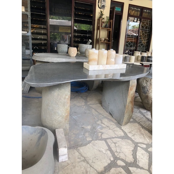 Jual Meja Batu Alam | Shopee Indonesia