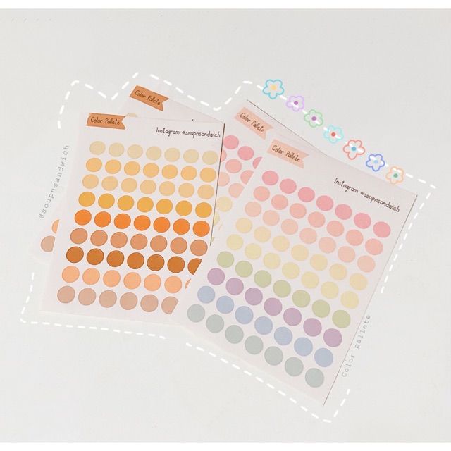 Jual Color Pallete Stickers | Shopee Indonesia