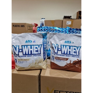 Jual ANS N Whey 5lbs nwhey whey protein gold standard susu gym fitness ...
