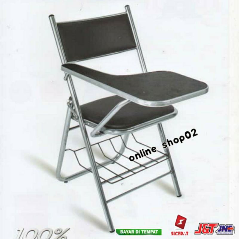 Jual KURSI LIPAT / KURSI KULIAH STAINLES ASLI BINA KARYA | Shopee Indonesia