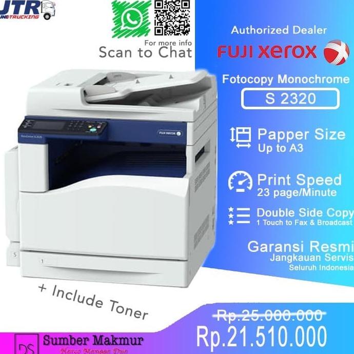 Jual Mesin Fotocopy A3 Fuji Xerox S 2320 Garansi Resmi S2320 | Shopee Indonesia
