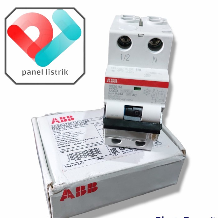 Jual RCBO ABB / DS 201 C32 AC300 / DS201C32AC300 / 1+NP 32A / 6kA 300mA | Shopee Indonesia