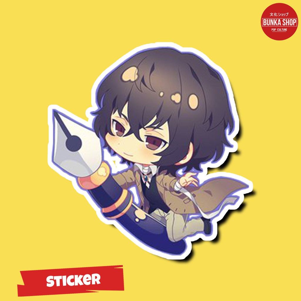 Jual Sticker Anime Bungou Stray Dogs Dazai Osamu A | Shopee Indonesia
