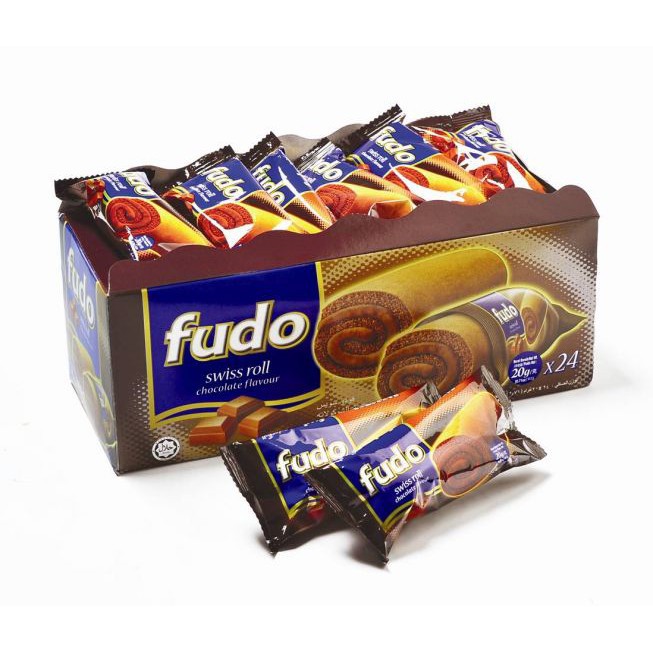 Jual ORIENTAL FUDO SWISS ROLL CAKE CHOCHOLATE 18GR | Shopee Indonesia