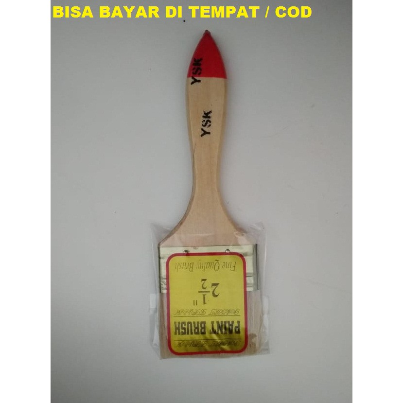 Jual KUAS CAT BESI TEMBOK KAYU MEREK YSK SERBAGUNA | Shopee Indonesia