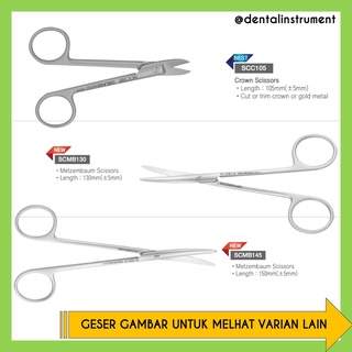 Jual Gunting Bedah (Jaringan, Mahkota, Tipe Dean, Grange, Goldman Fox ...