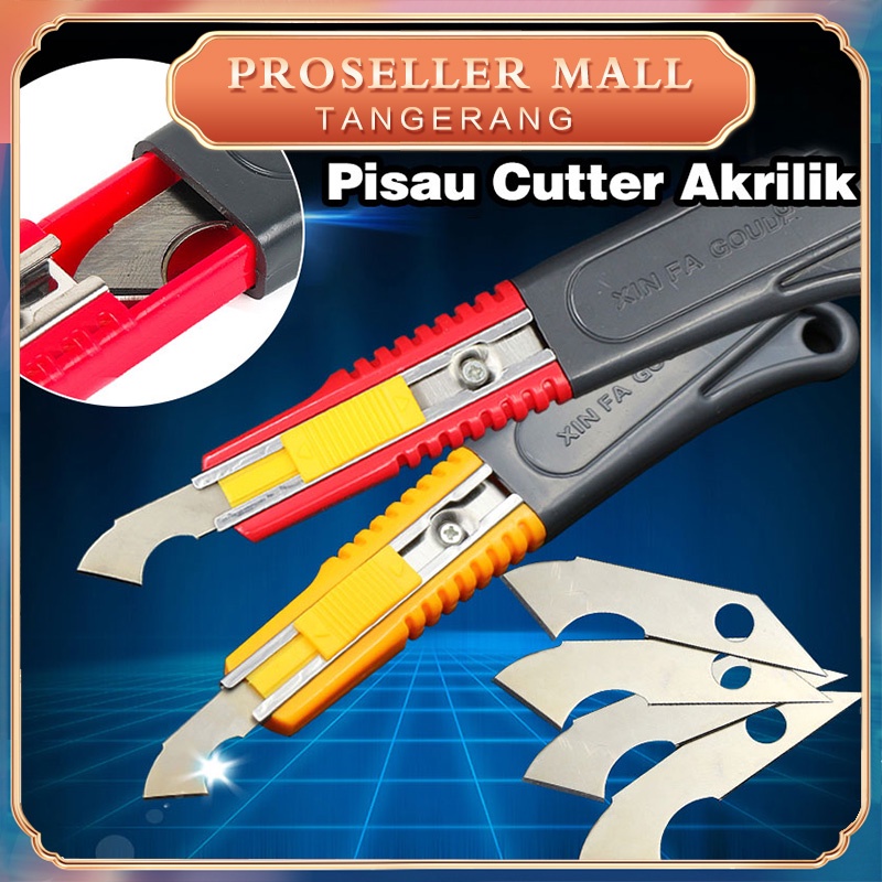 Jual Cutter Akrilik / Pisau Cutter Akrilik / Cutter Acrylic / Pemotong ...