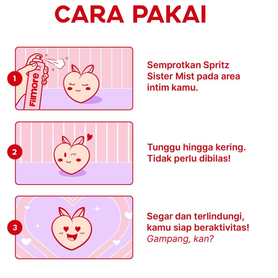 Jual csJ4v9U-- FILMORE SPRITZ SISTER MIST | INTIMATE SPRAY SOLUSI UNTUK ...