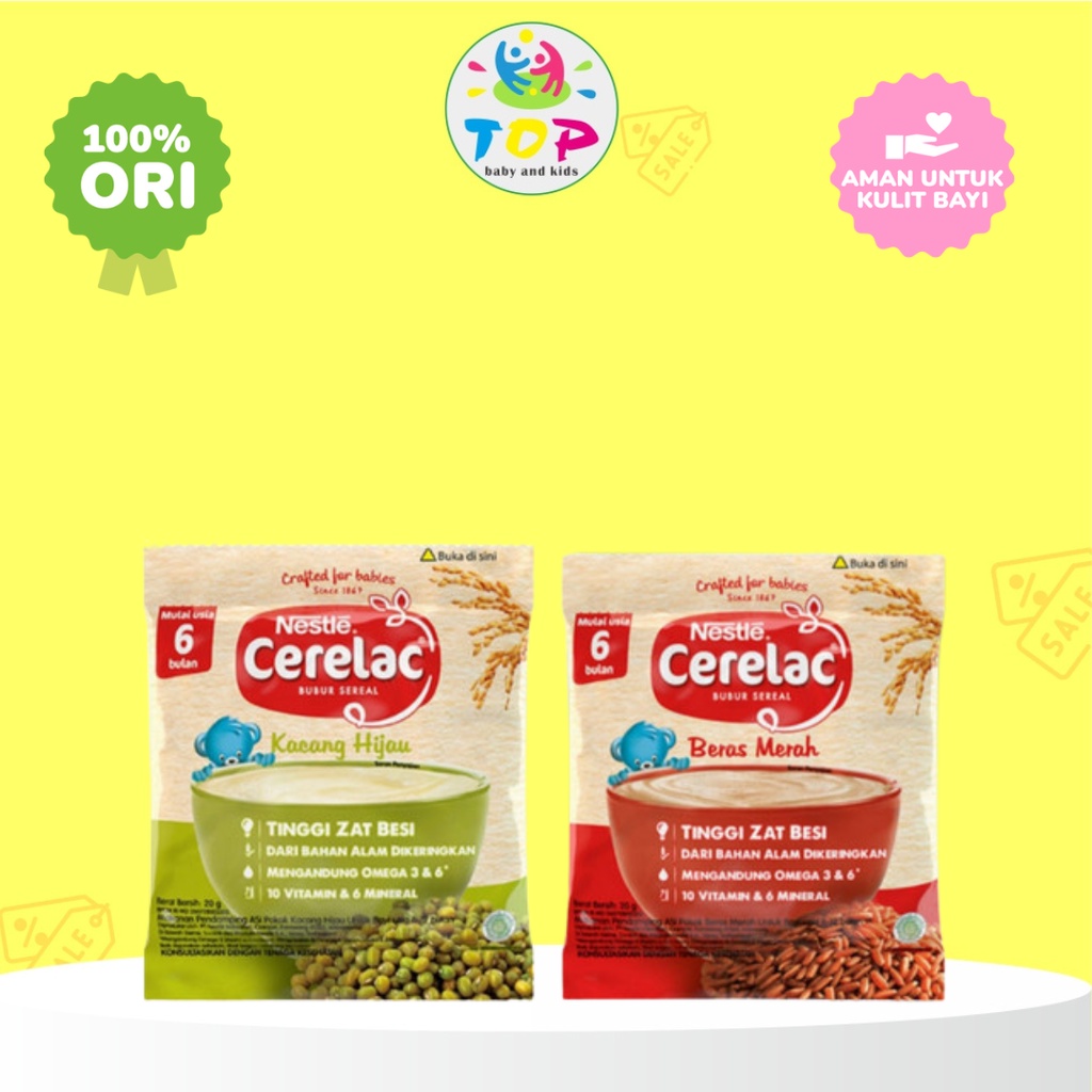 Jual ~TOP~ CERELAC SACHET 20GR (PILIH VARIAN DI VARIASI) | Shopee Indonesia