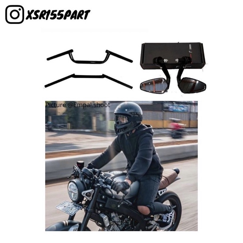 Jual Stang Clubman+Spion Barend Tanduk | Shopee Indonesia