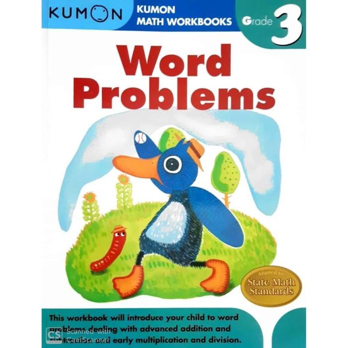 Jual Kyokasho Kumon Math Workbooks Word Problem Grade 3 Shopee 