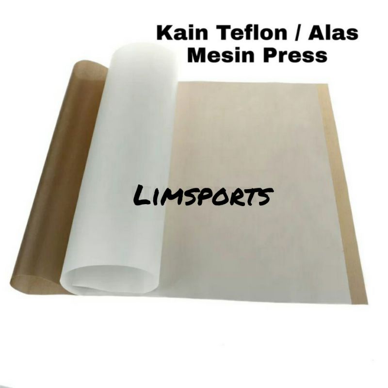 Jual Teflon Sheet / Kain Telfon Anti Panas Serbaguna / Alas Mesin Press ...