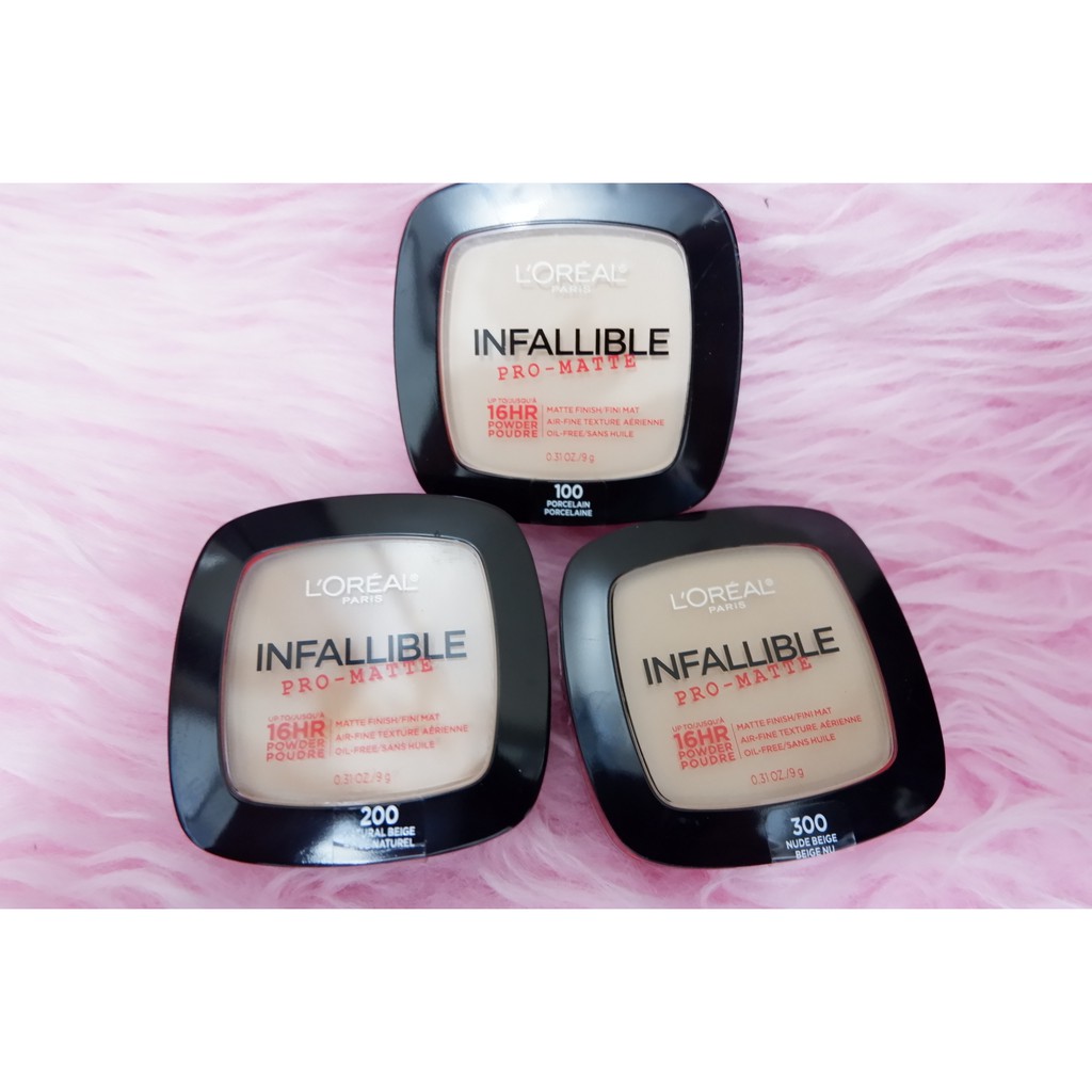 L'Oreal Paris Infallible Pro Matte Powder | Shopee Indonesia