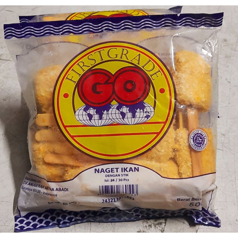 Jual Nugget Ikan dengan stik es krim Go / naget stik Go First Grade ...