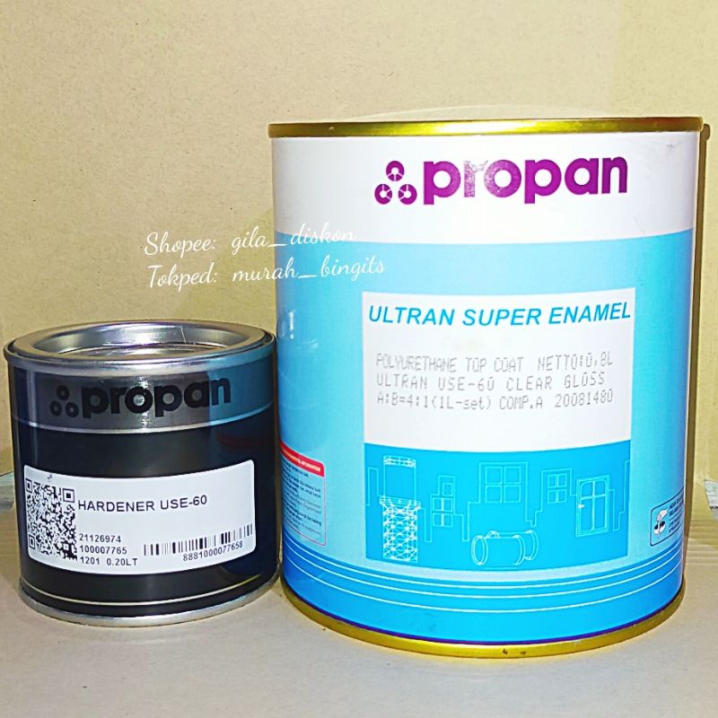 Jual Propan USE 60, Top Coat, Tahan Cuaca/ Exterior, Ultran super ...