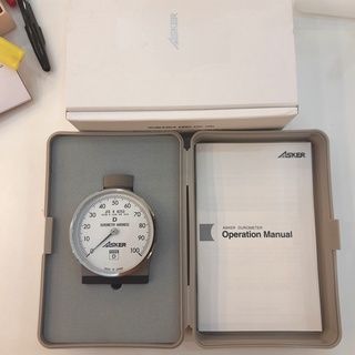 Jual Durometer Hardness Asker Original Type D Alat Pengukur Kekerasan ...