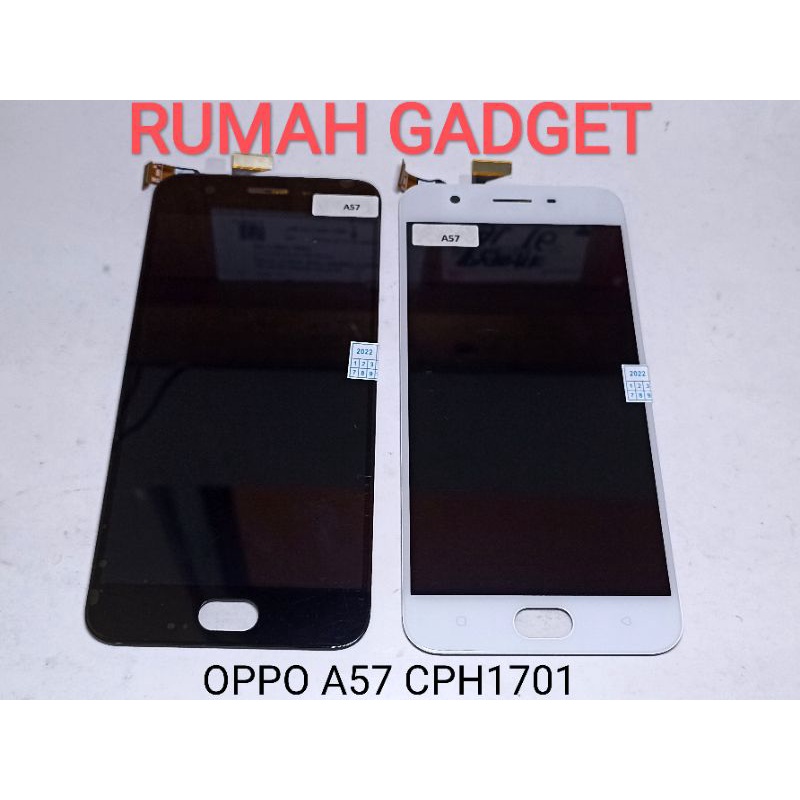 Jual LCD OPPO A57 CPH1701 FULLSET TOUCHSCREEN | Shopee Indonesia