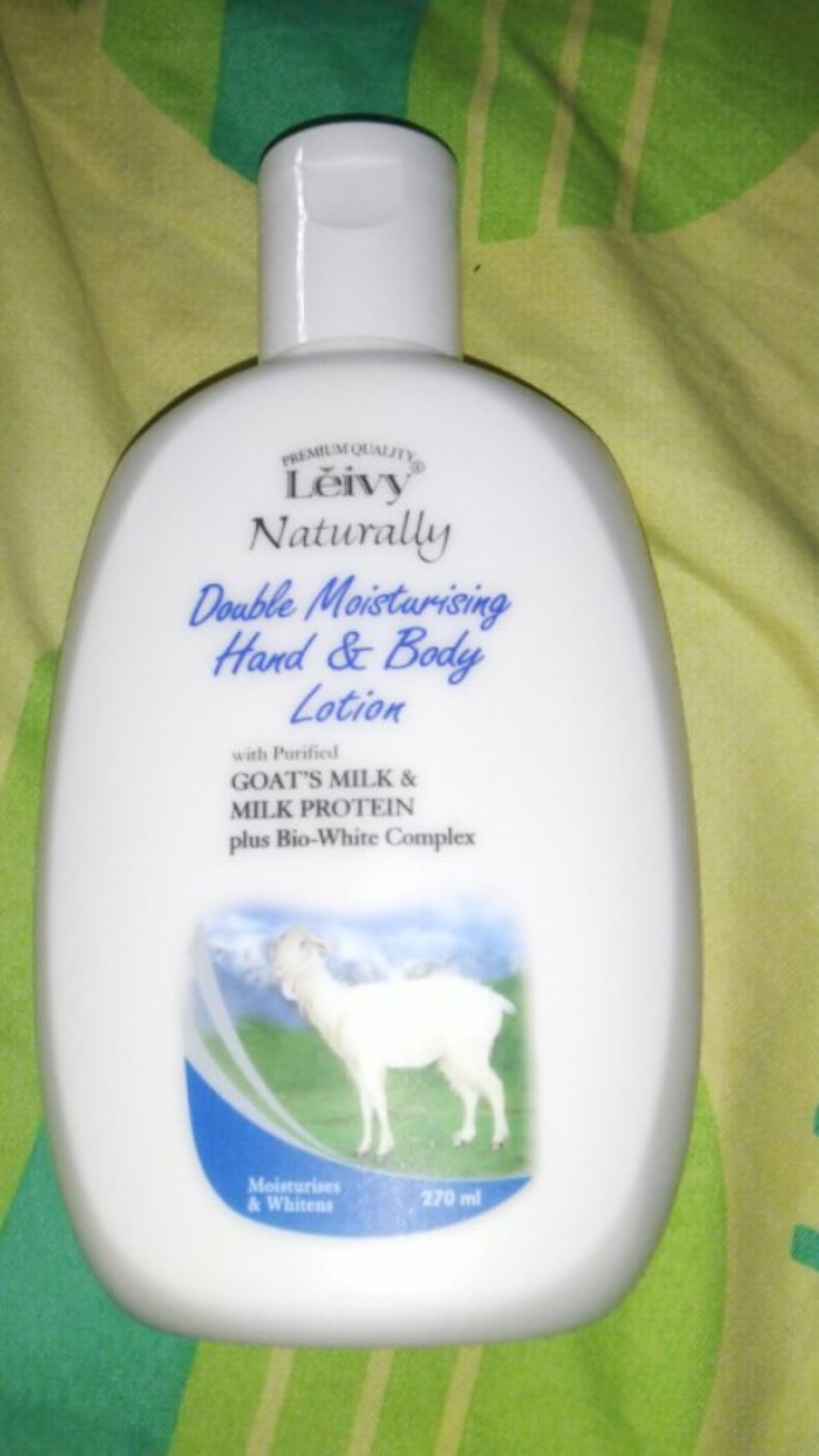 Leivy Hand & Body Lotion Leivy Double Moisturising Goat's Milk | Shopee ...