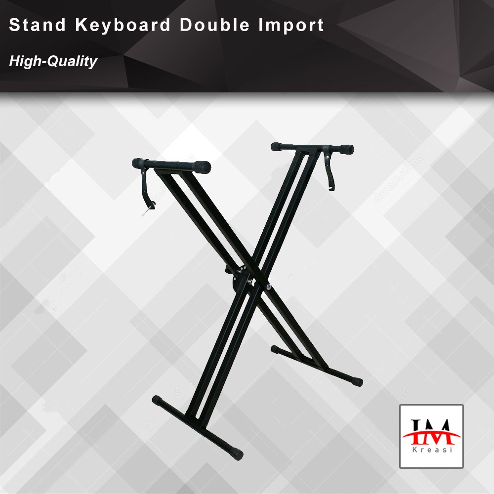 Jual Stand Keyboard Double - Model XStand (Import) | Shopee Indonesia