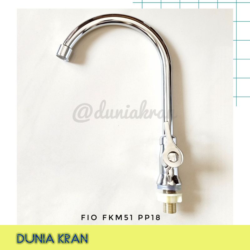 Jual KRAN DAPUR / KRAN CUCI PIRING ANGSA MEJA FIO FKM51 PP18 | Shopee Indonesia