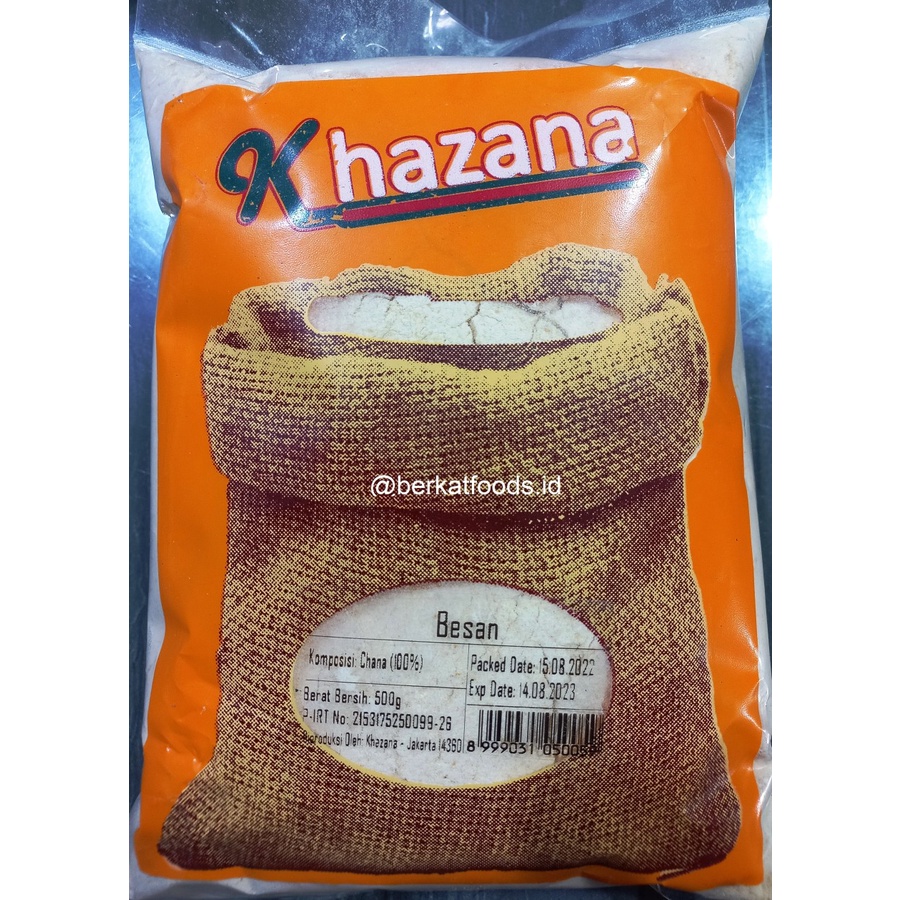 Jual Besan Flour Khazana / Tepung Garbanzo Chana Kacang Arab | Shopee ...