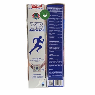 Jual Obat Semprot Memar Bengkak Cedera Yb Aerosol Spray | Shopee Indonesia