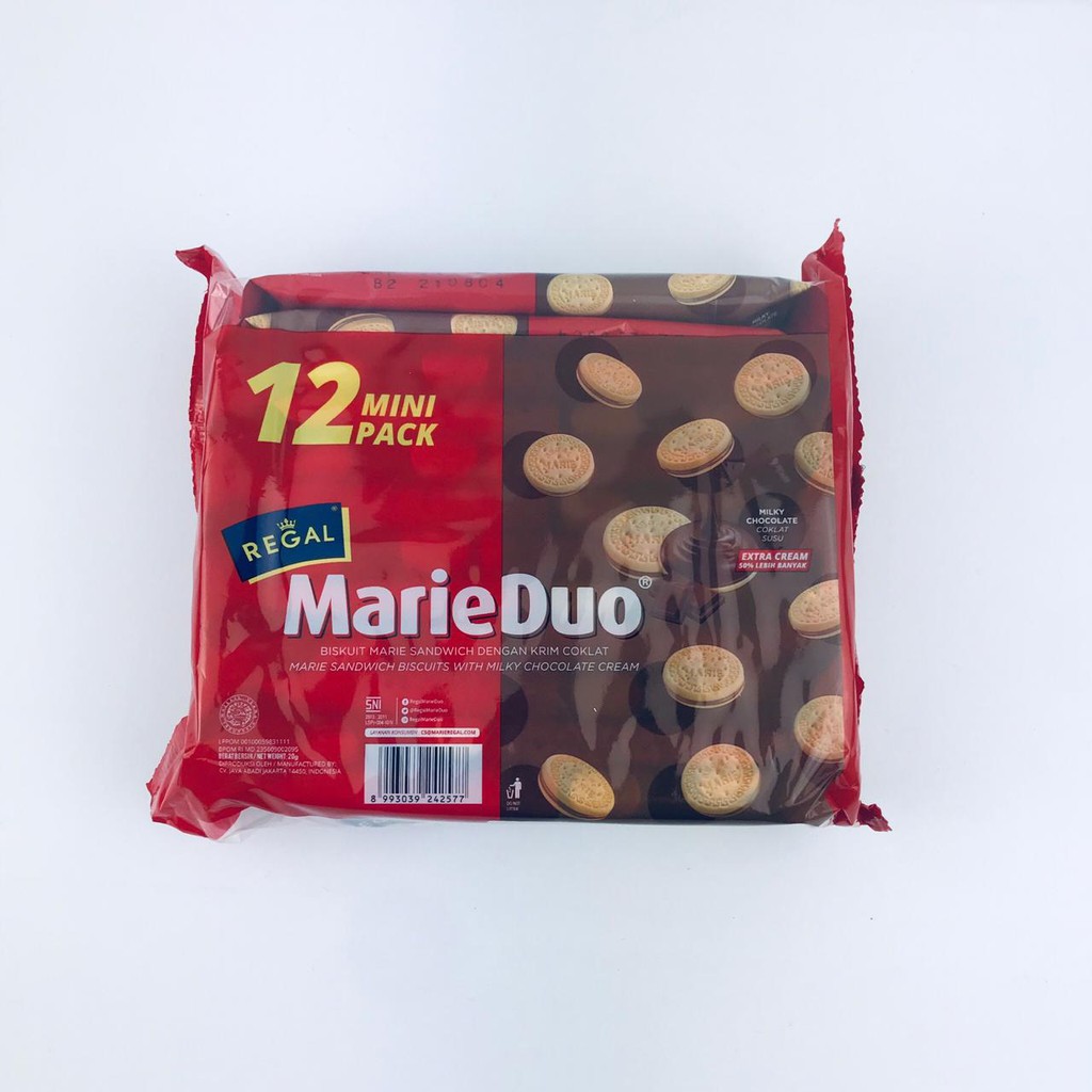 Jual Regal Marie Duo / Biskuit Marie Sandwich Cokelat / Isi 12pcs ...