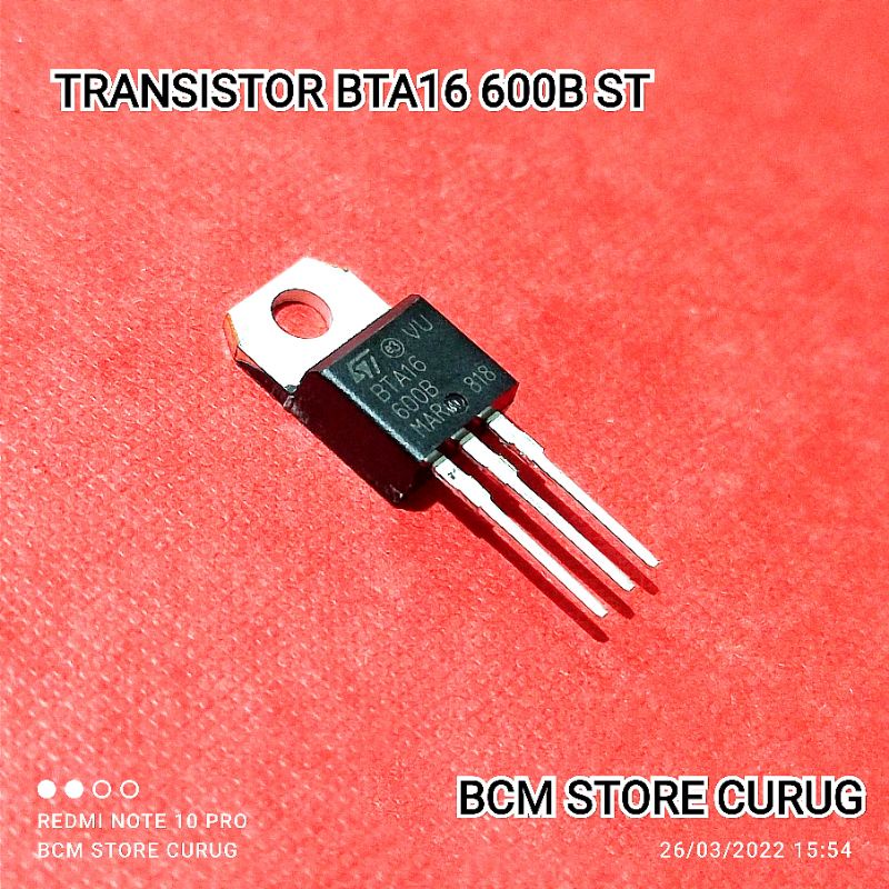 Jual BTA16 600B BTA16 600B BTA16 600 B Silicon Controlled Rectifier BF02 | Shopee Indonesia
