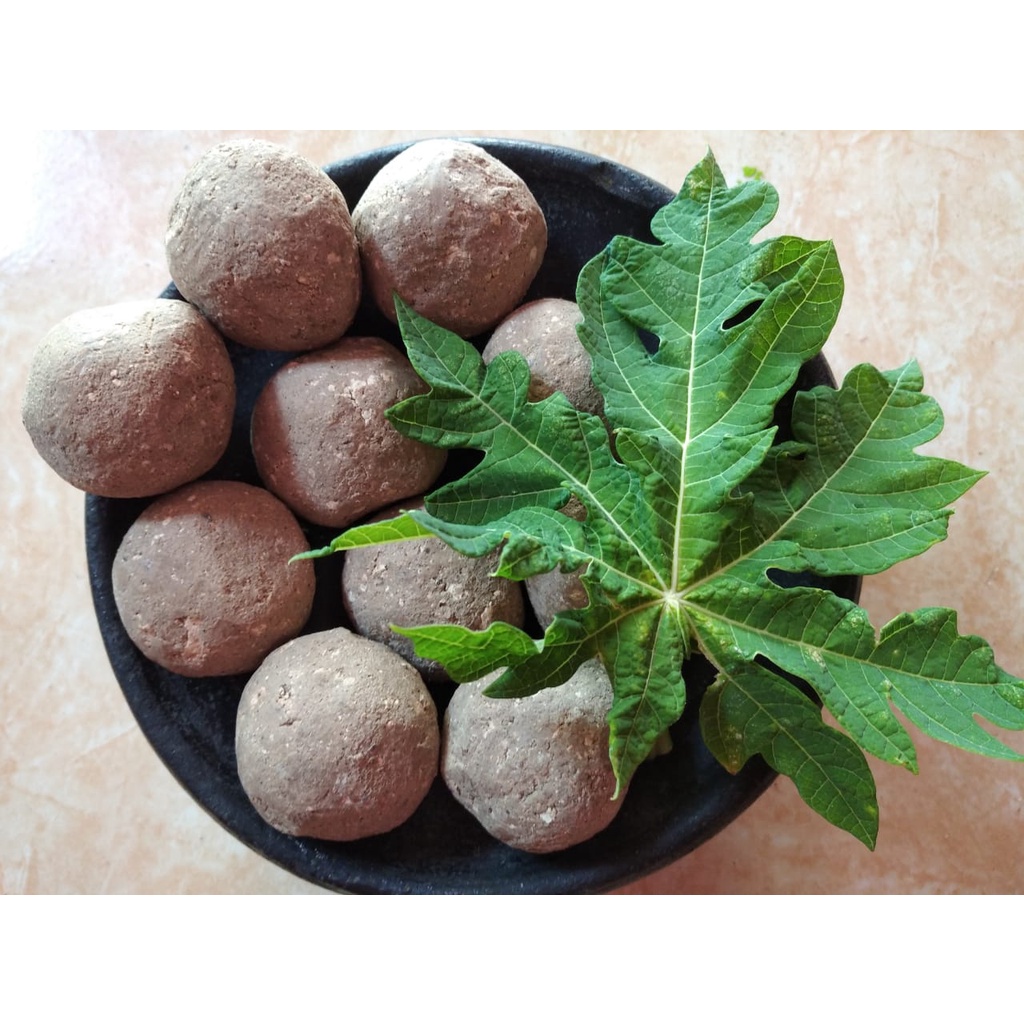 Jual Ampo / Lempung / Tanah liat bulat asli | Shopee Indonesia